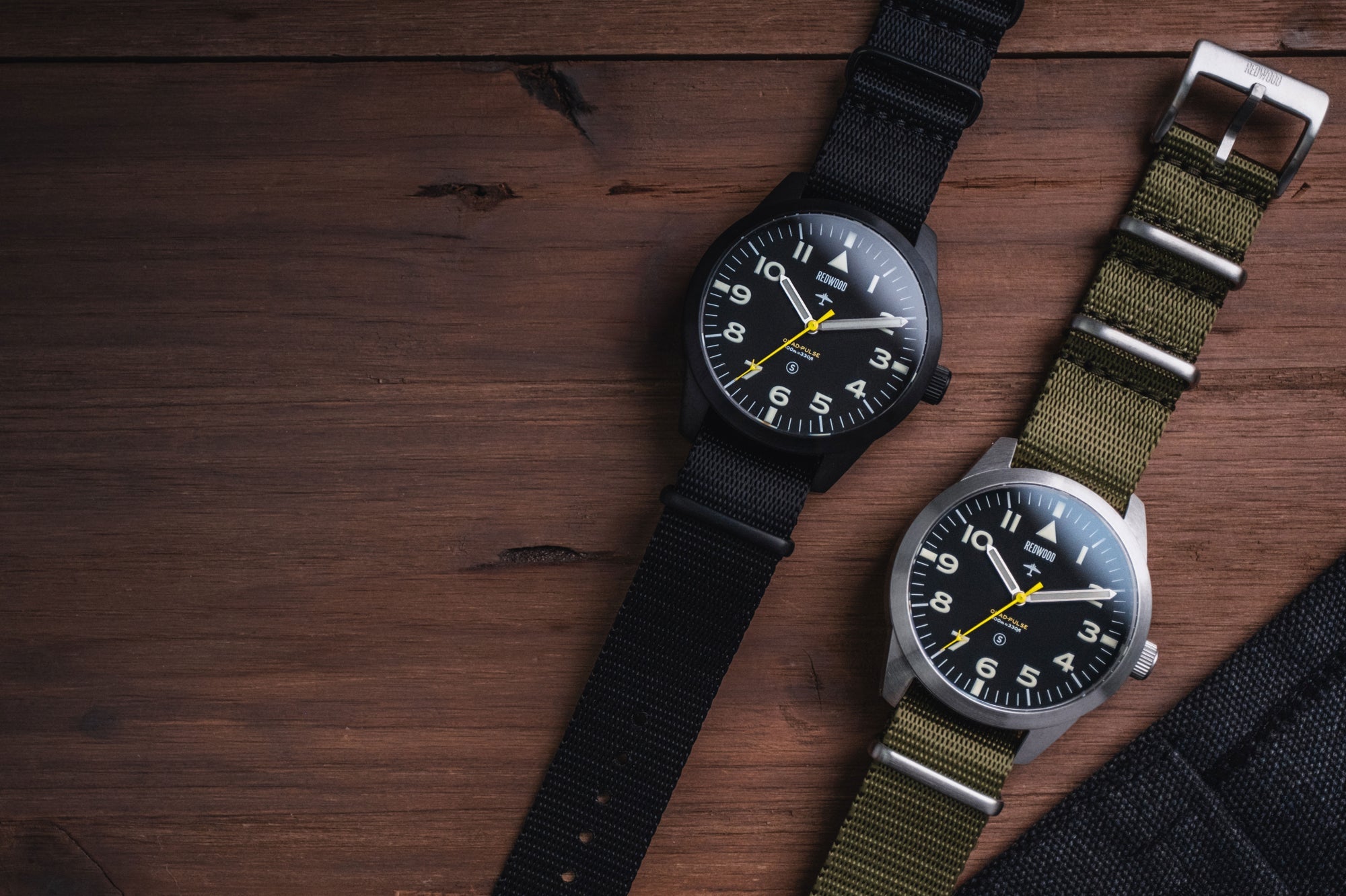 The Vulcan Pilot Watch – Redwood Watches