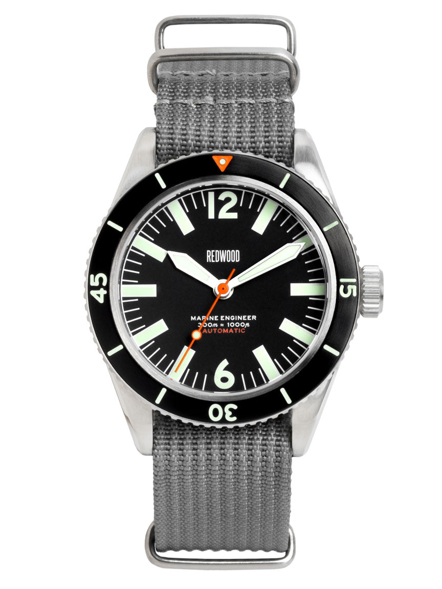 The Marine Engineer Automatic Diver's Watch – Redwood Watches