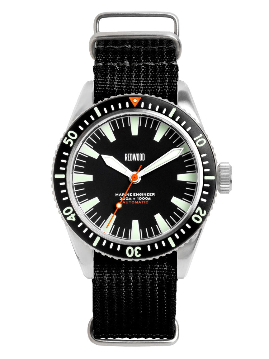 The Marine Engineer Automatic Diver's Watch – Redwood Watches