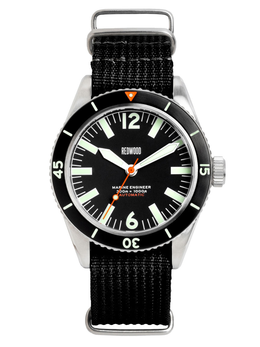 The Marine Engineer Automatic Diver's Watch – Redwood Watches
