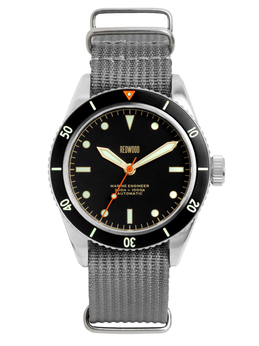 The Marine Engineer Automatic Diver's Watch – Redwood Watches