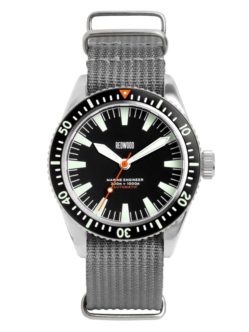 In-Depth: The Marine Engineer Automatic Diver's Watch – Redwood Watches