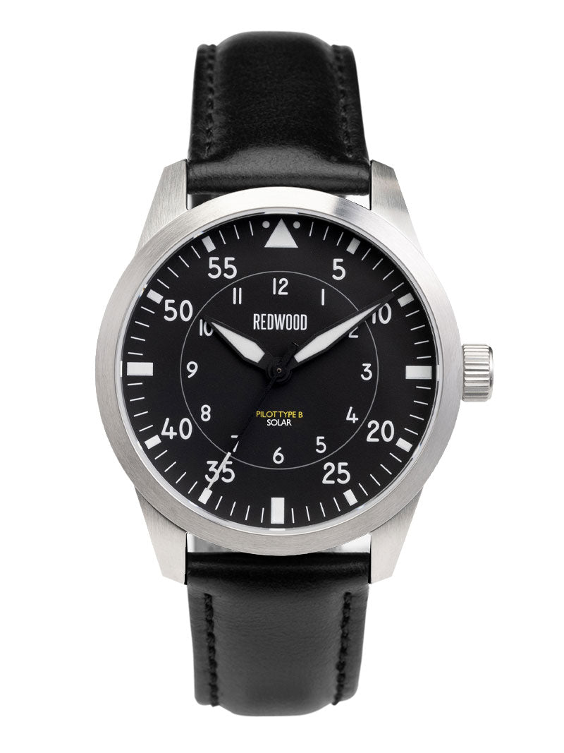 The Redwood Type B Pilot Watch – Redwood Watches