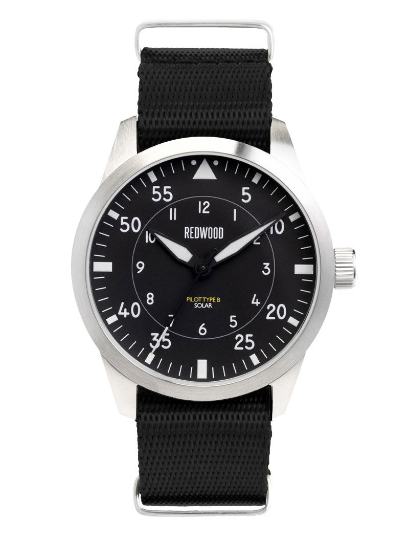 The Redwood Type B Pilot Watch – Redwood Watches