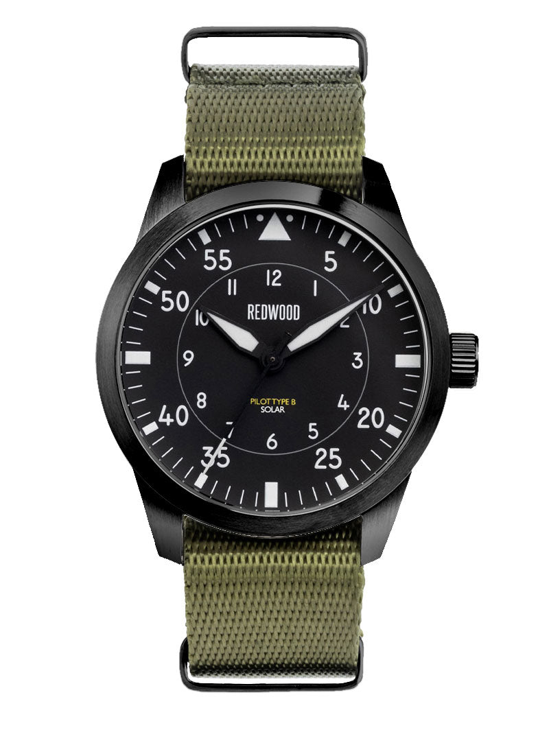 In-Depth: The Redwood Type B Pilot Watch – Redwood Watches